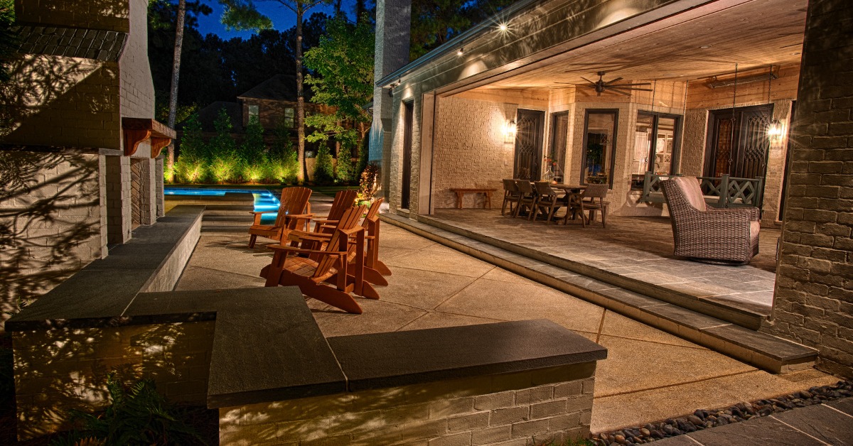 3 Outdoor Fireplace Lighting Ideas to Brighten Your Space